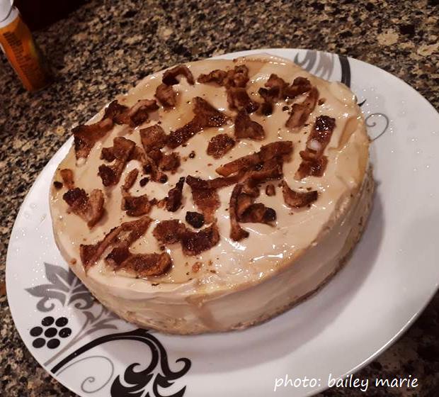 Maple Bacon Cheesecake | Rootitoot