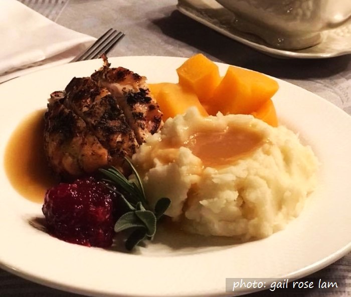 Turkey Breast And Mashed Potatoes | Rootitoot